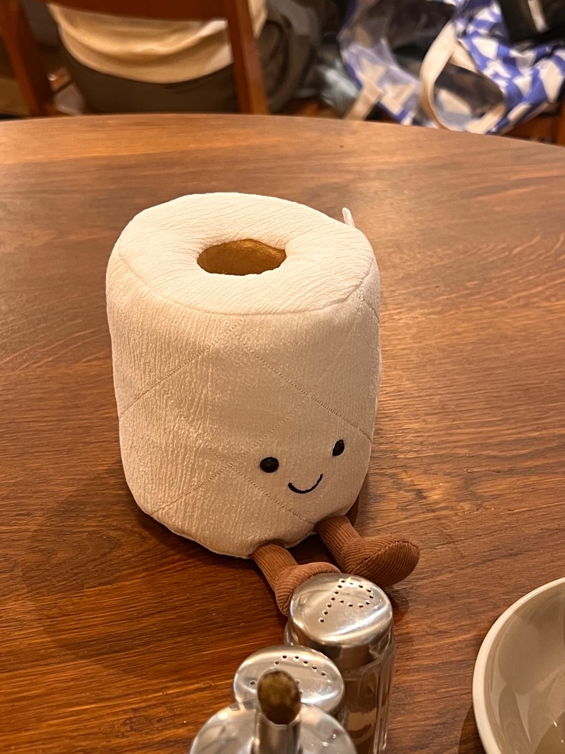Jellycat Toilet Paper Roll, Hobbies & Toys, Toys & Games on Carousell