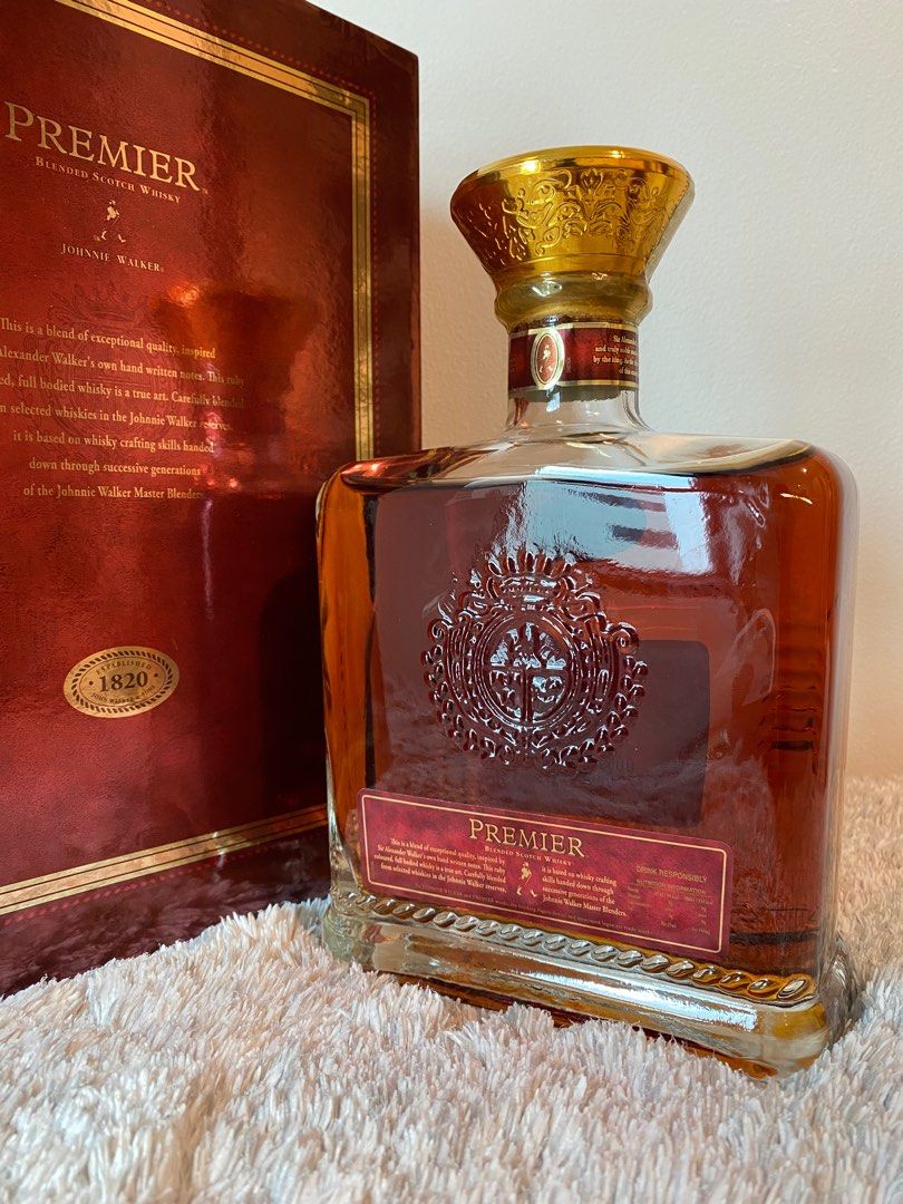 Johnnie Walker - Premier '1820' Limited Edition | Blended Scotch Whisky 750ml, Food & Drinks ...