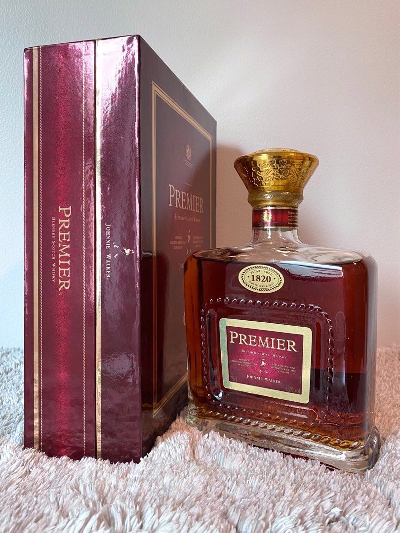 Johnnie Walker - Premier '1820' Limited Edition | Blended Scotch Whisky 750ml, Food & Drinks ...