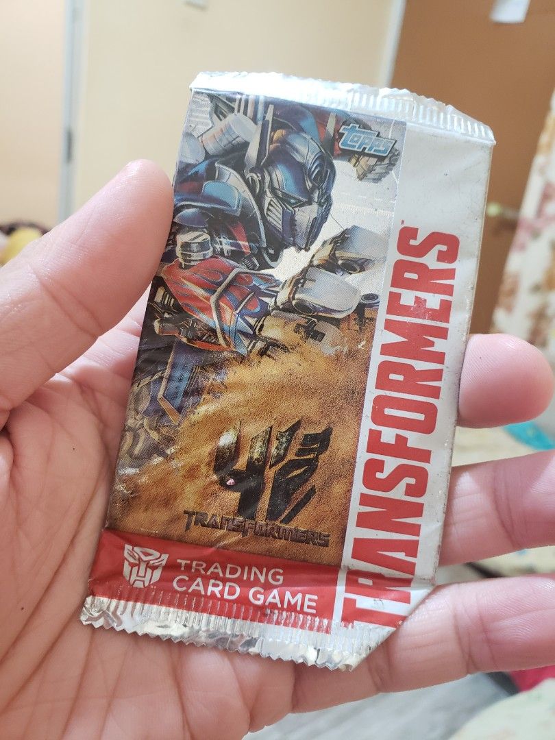 JUALAN TRADING CARD GAMES KARTU GAMING TRANSFORMER TOPPS ORIGINAL ASLI ...