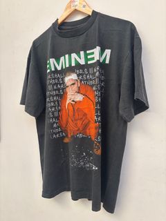 Kaos Rapper Eminem, Fesyen Pria, Pakaian , Atasan di Carousell