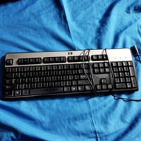 keyboard komputer jadul Hewlett-Packard hitam, Elektronik, Lainnya di ...