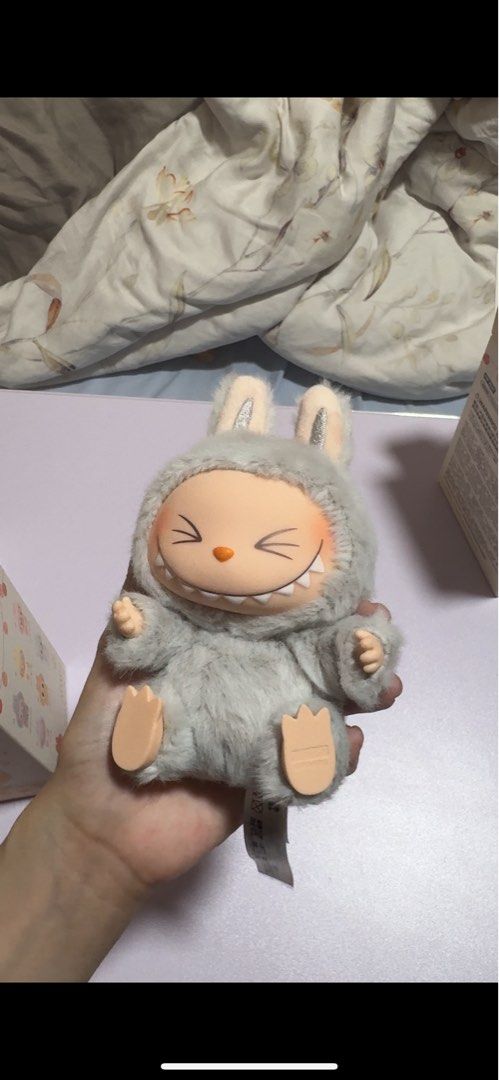 Labubu Have A Seat HEHE version, Hobbies & Toys, Toys & Games on Carousell