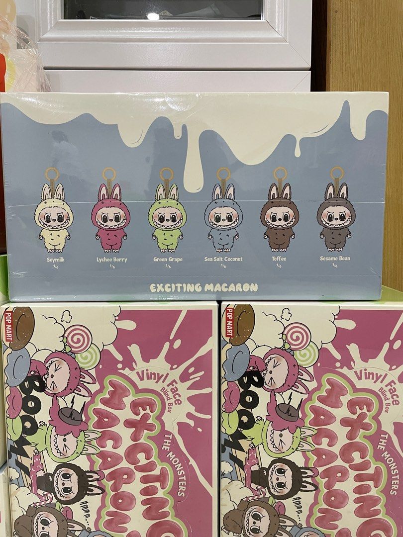 Labubu V1 Tasty Macaron Set, Hobbies & Toys, Toys & Games on Carousell