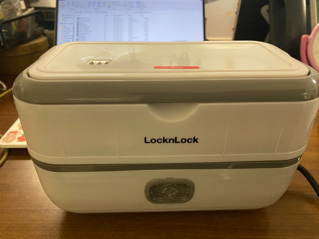 LocknLock Electric Lunch Box, Kitchen & Appliances di Carousell