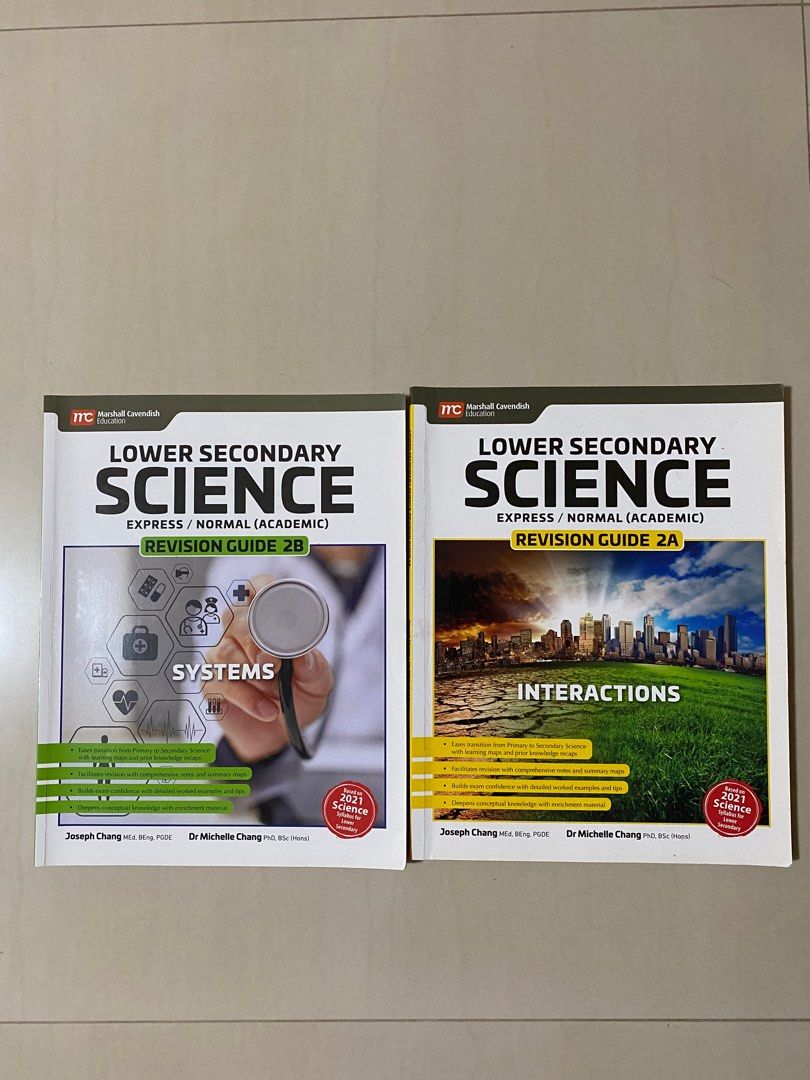 Lower Secondary Science Revision Guide 2A and 2B, Hobbies & Toys, Books ...