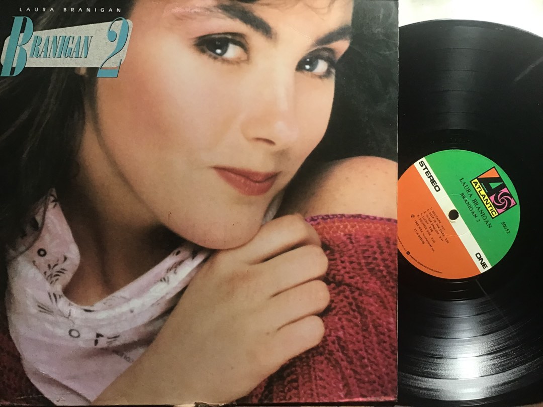 LP Laura Branigan 2 OOP VINYL RECORD Anubis Piring Hitam 80s pop ...