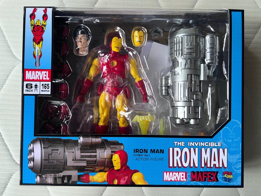 Mafex Iron Man (Comic Ver.), Hobbies & Toys, Toys & Games on Carousell