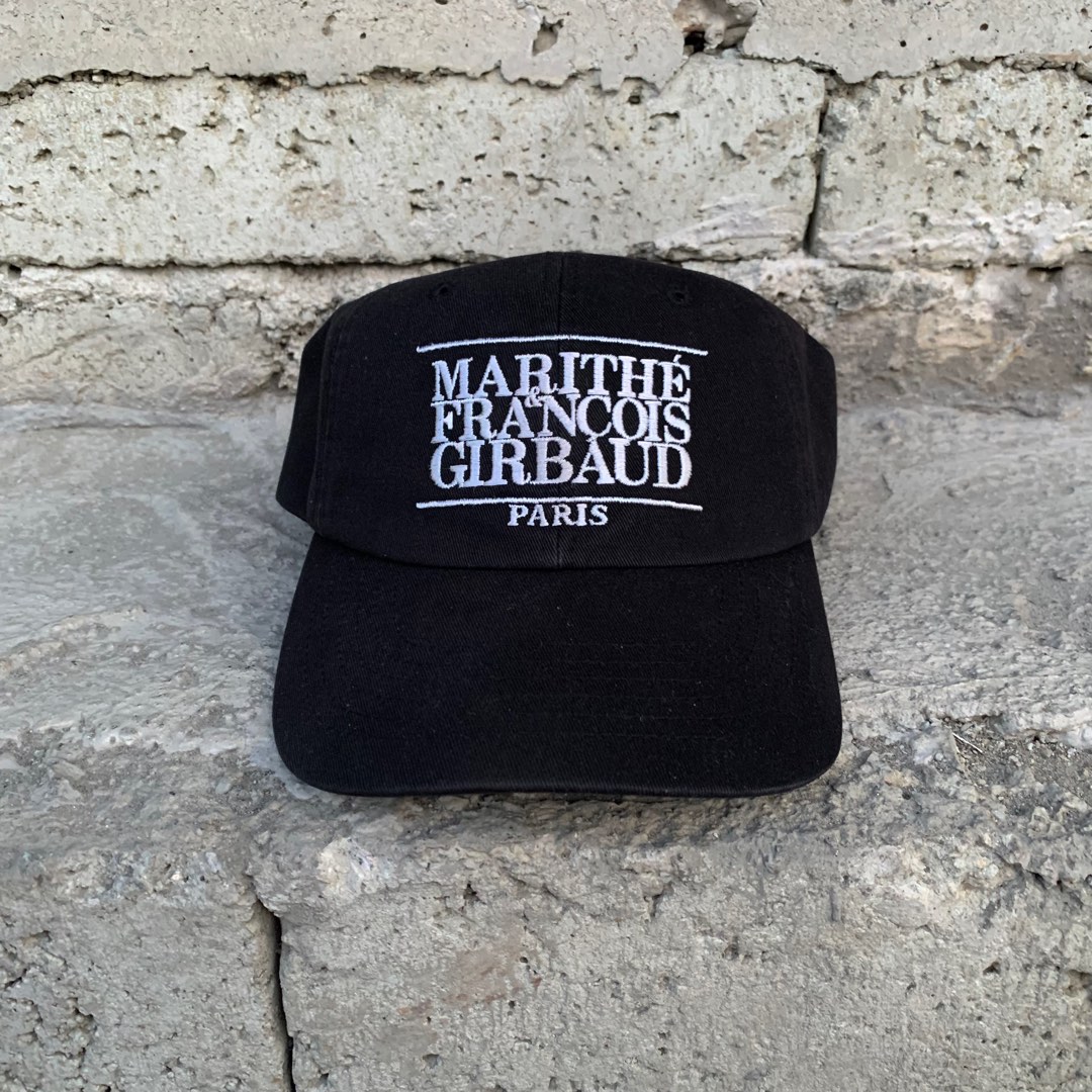 Marithe Francois Girbaud Black Cap, Men's Fashion, Watches ...