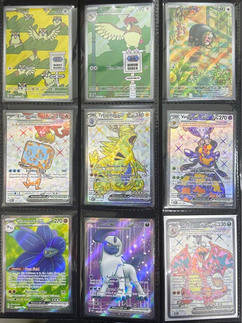 MASTER SET OBSIDIAN FLAMES SV3 [COMPLETE], Hobbies & Toys, Toys & Games ...