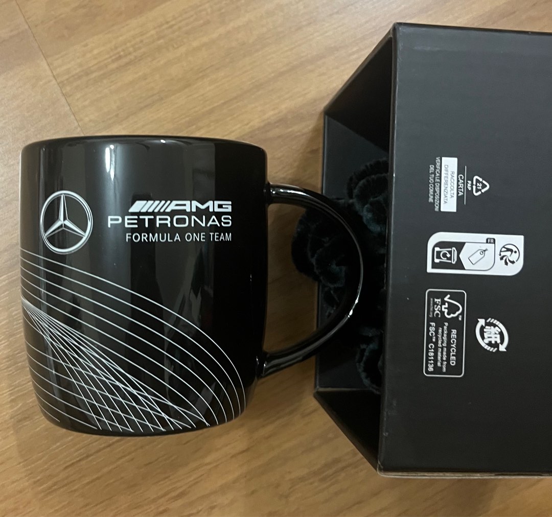 Mercedes AMG PETRONAS F1 Mug, Furniture & Home Living, Kitchenware ...
