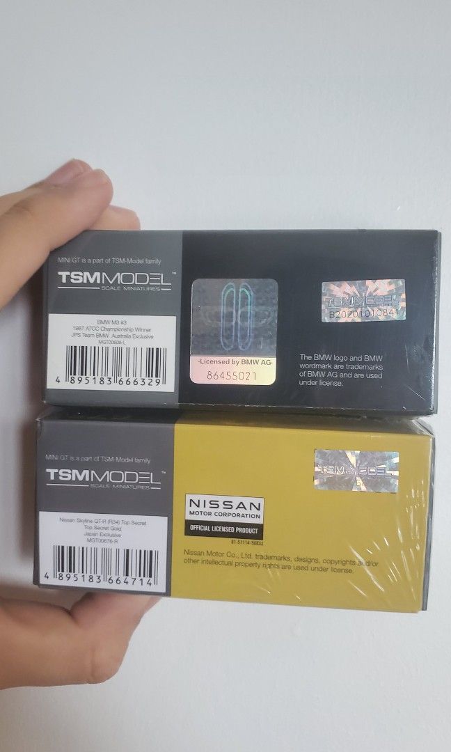 Mini GT LOT BMW M3 & Nissan Skyline GT-R R34 Top Secret #608 #676 ...