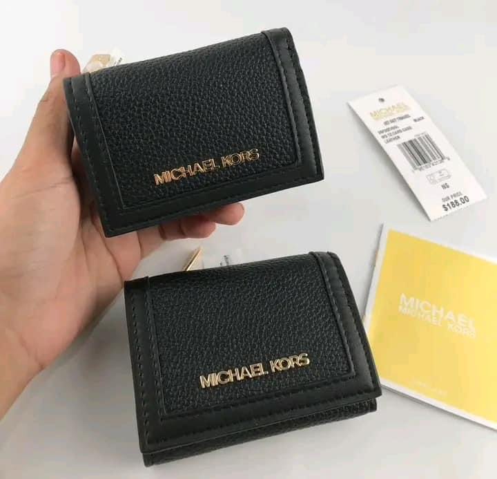MK Trifold Mini Wallet 2 Colors Avail, Women's Fashion, Bags & Wallets ...