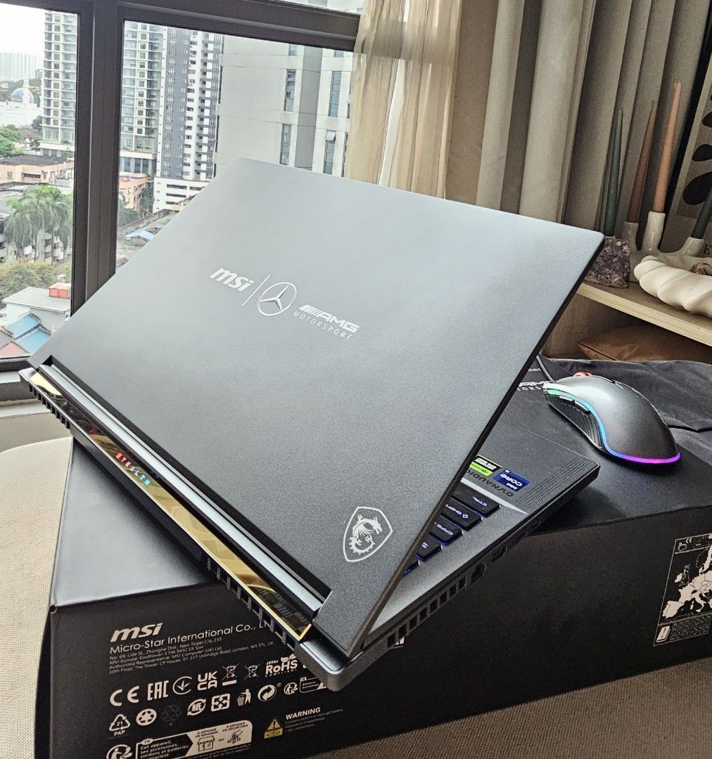 Msi Stealth 16 Mercedes AMG I9 13900H 32Gb RAM DDr5 Rtx 4070 Graphic 4K ...