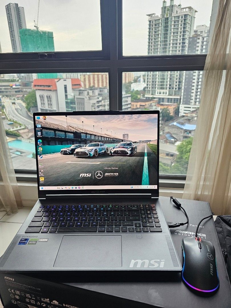 Msi Stealth 16 Mercedes AMG I9 13900H 32Gb RAM DDr5 Rtx 4070 Graphic 4K ...