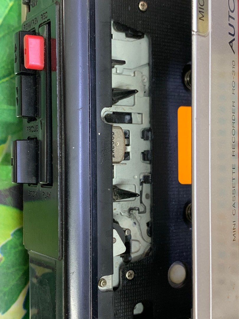 NATIONAL Mini Cassette Recorder / Player - faulty for repair parts or ...