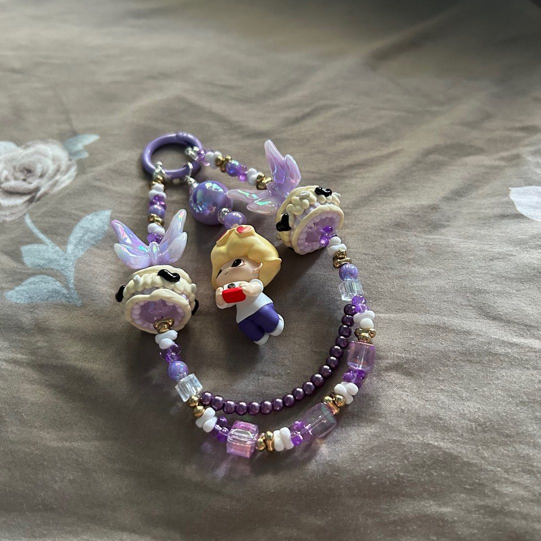 [NEGO] Popmart Dimoo Phone Strap, Mobile Phones & Gadgets, Mobile ...