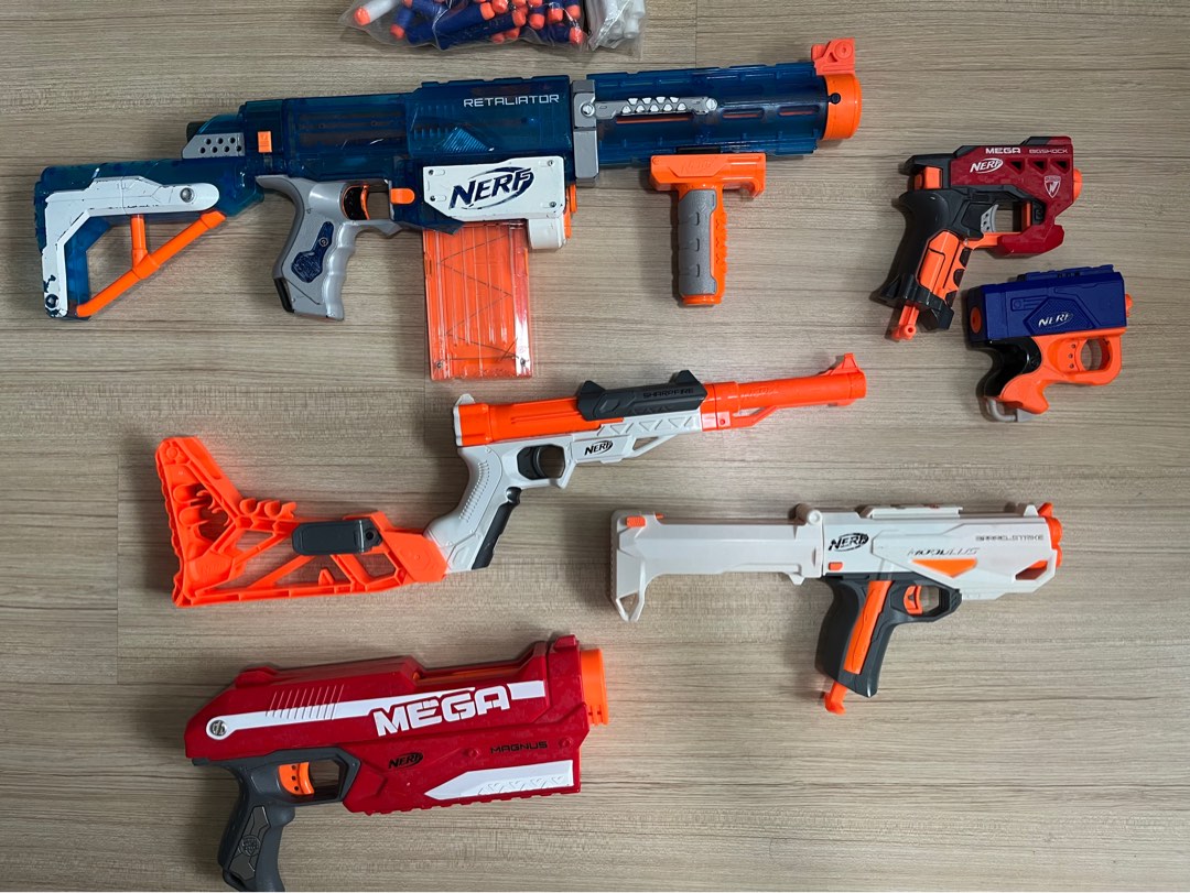 nerf gun collection (selling individually too), Hobbies & Toys, Toys ...