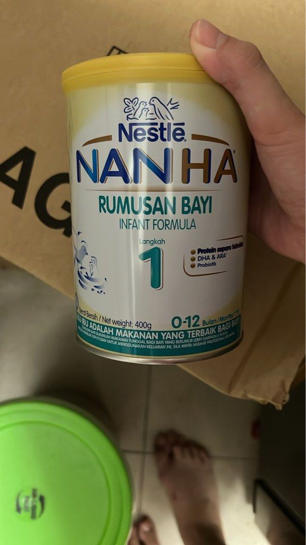 Nestle Nanha STEP 1 expiry: 2026, Babies & Kids, Nursing & Feeding ...