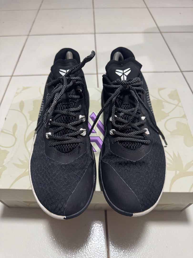 Nike Mamba Fury Black White Smoke Grey, Men's Fashion, Footwear ...