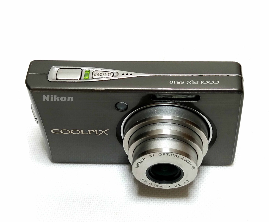 Nikon CoolPix S510 8.1Mega Pixels 3X Optical Zoom VR CCD Digital Camera ...