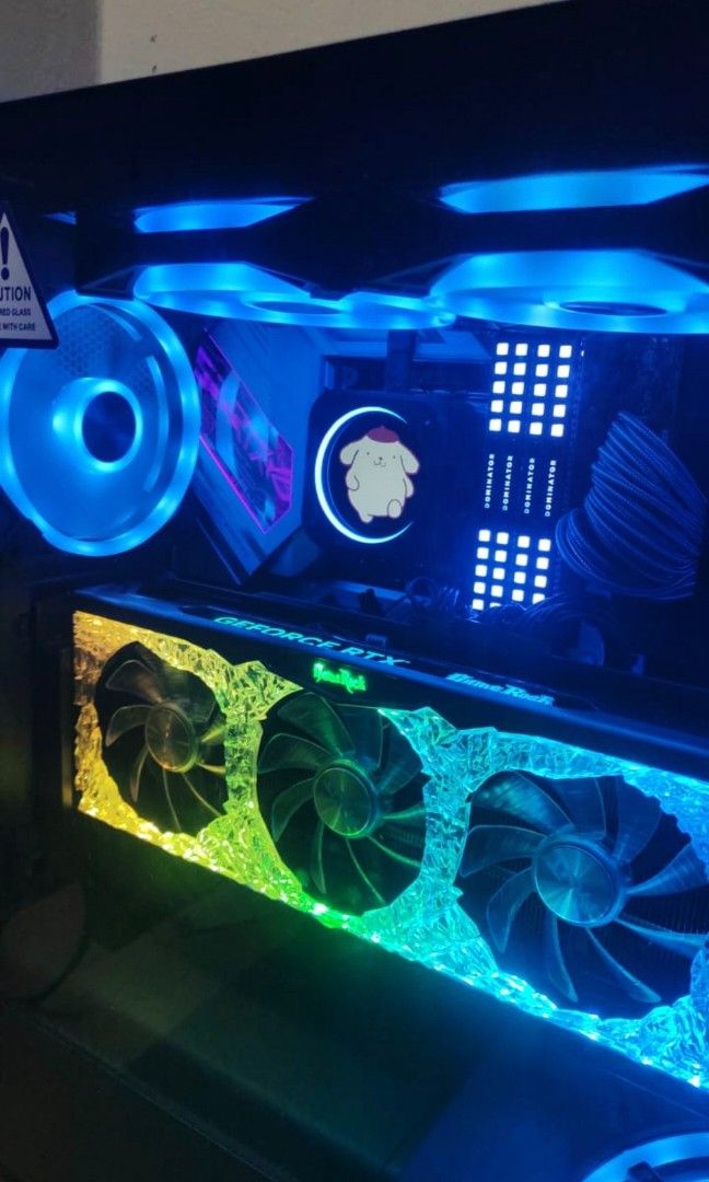 NZXT H5 FLOW ATX CASE + VERTICAL GPU KIT GEN4, Computers & Tech, Parts ...