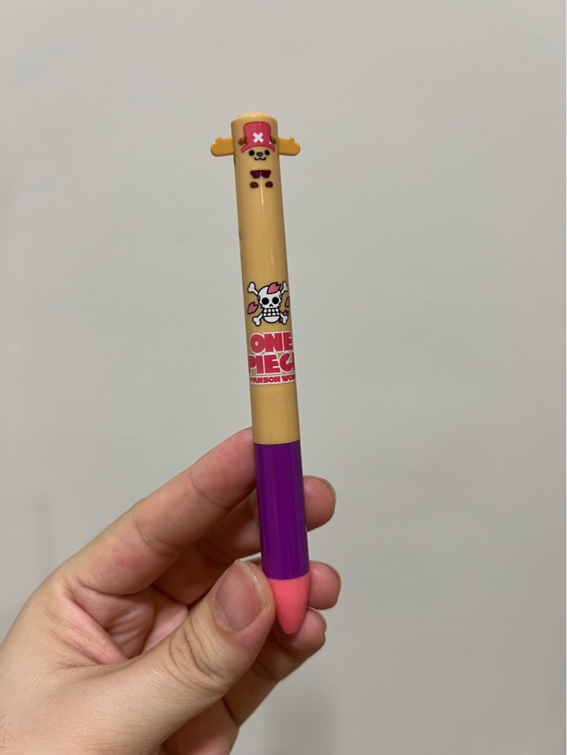 One Piece Chopper 2 Colour Ballpoint Pen, Hobbies & Toys, Stationery ...