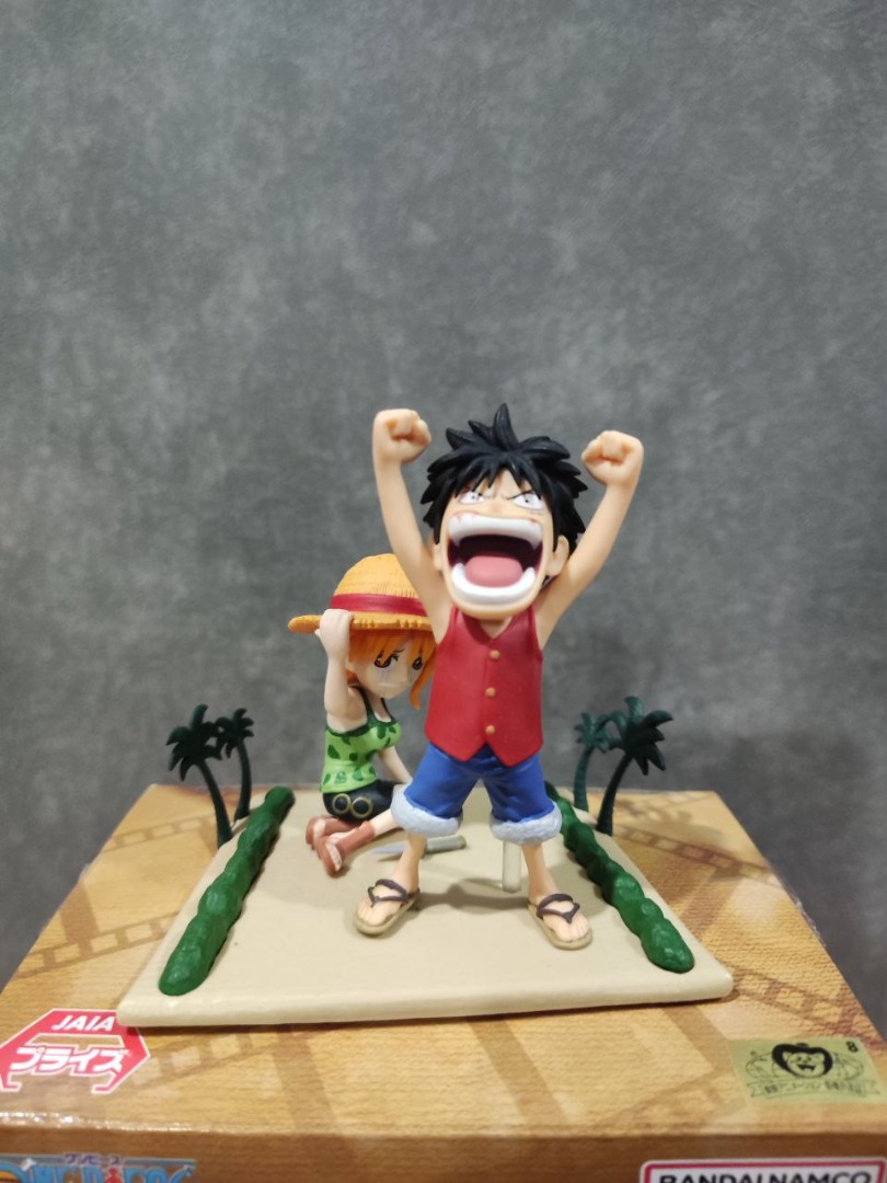 One Piece WCF Log Stories Luffy & Nami, Hobbies & Toys, Toys & Games on ...