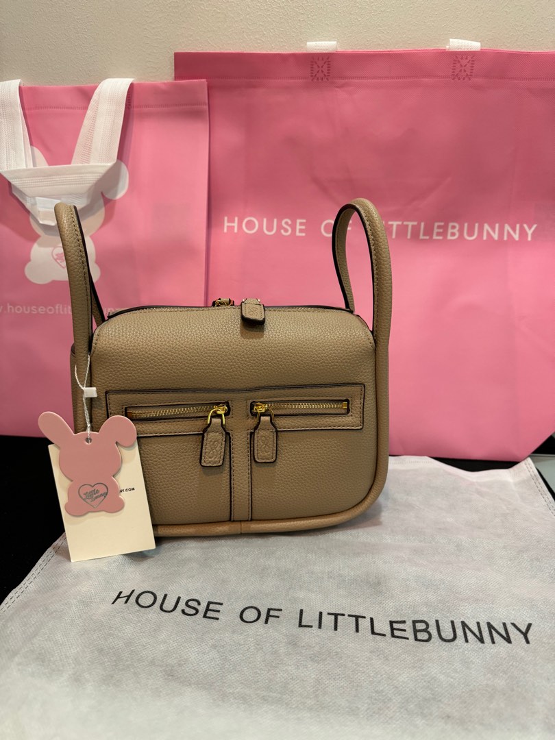 Original HOLB Zippy 22 PU Onhand! Tan Taupe and Clay, Women's Fashion ...