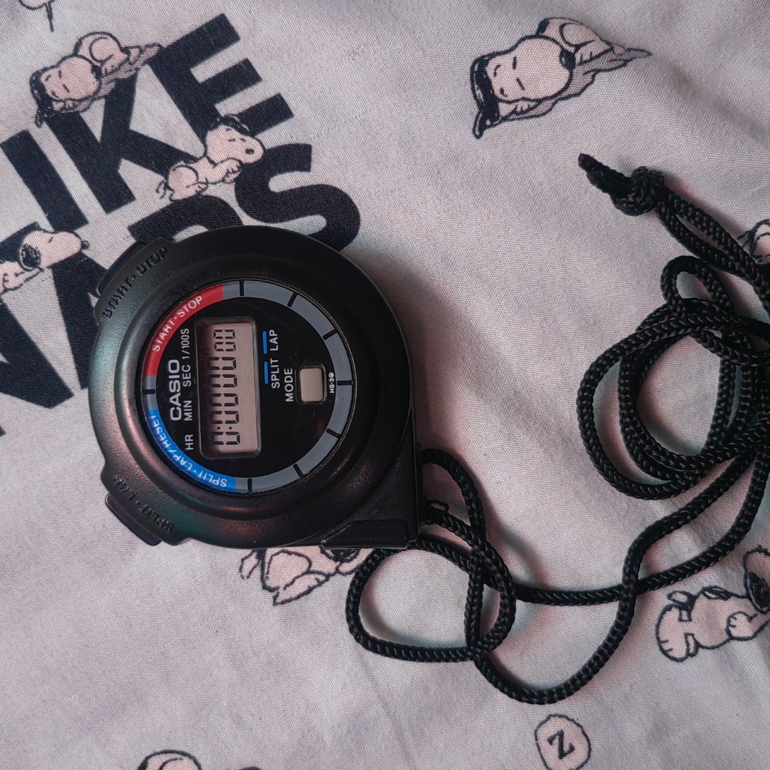 P800 CASIO HS-3V STOPWATCH, Hobbies & Toys, Toys & Games on Carousell