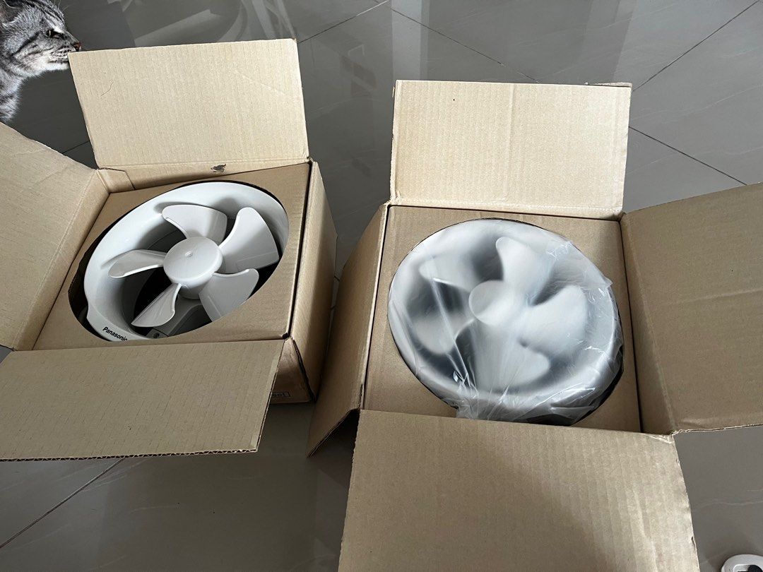 Panasonic extractor fan RM 100 each, RM 175 for 2, TV & Home Appliances ...
