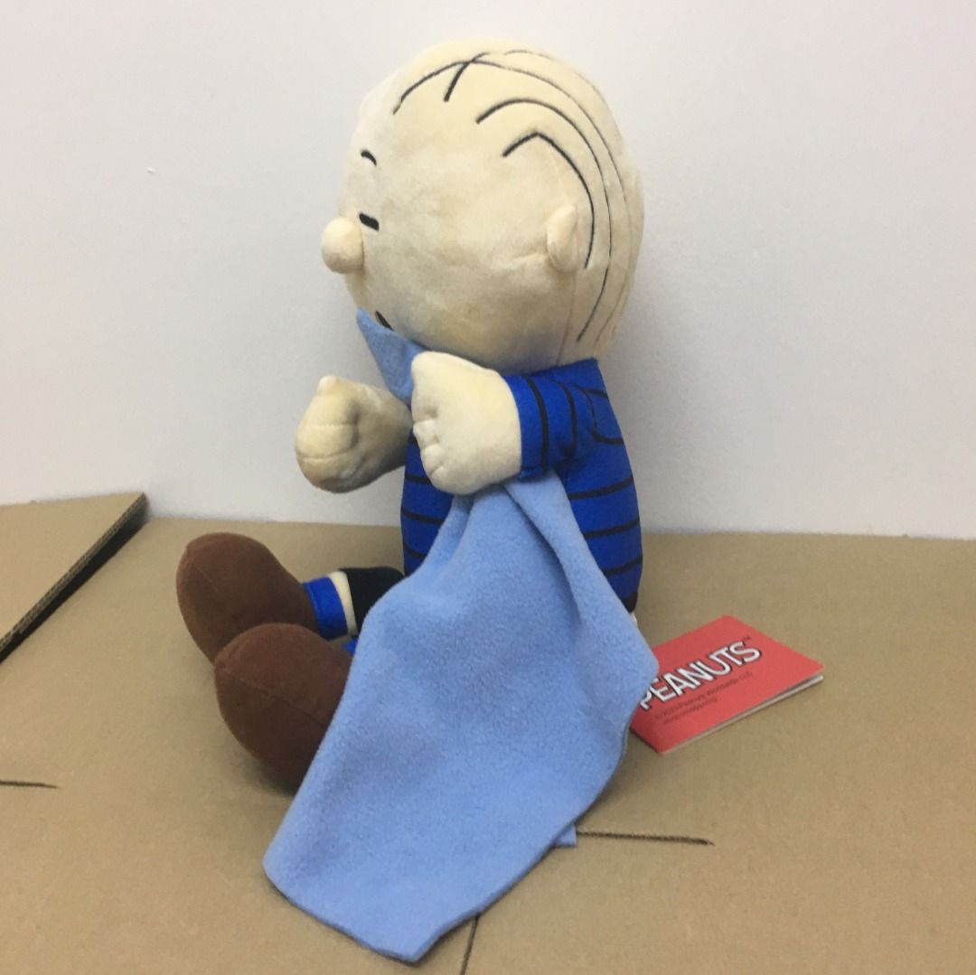 Peanuts Snoopy - Linus Van Pelt ~Snoopy & Friends~ L Sitting Plush Toy ...