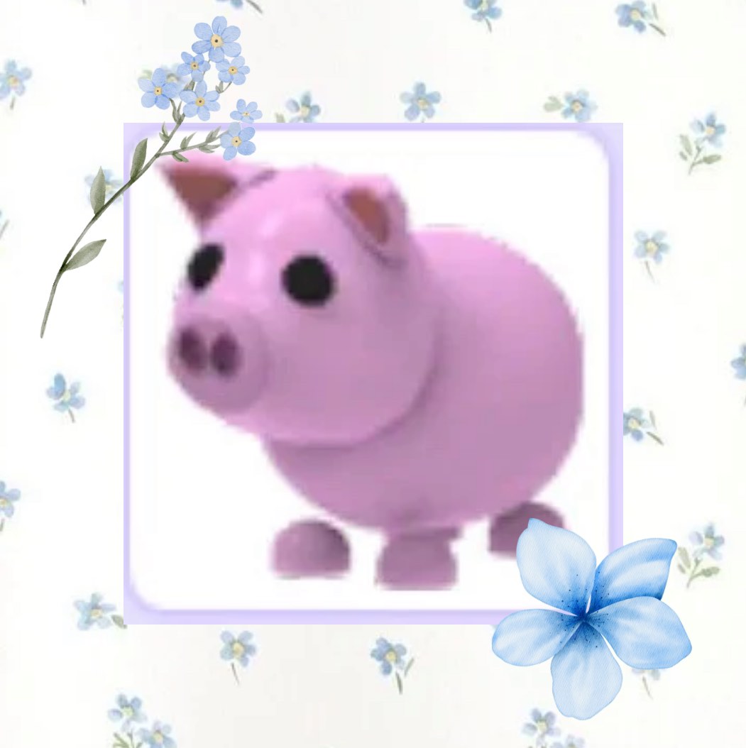 Pig adopt me pet!, Video Gaming, Gaming Accessories, In-Game Products ...