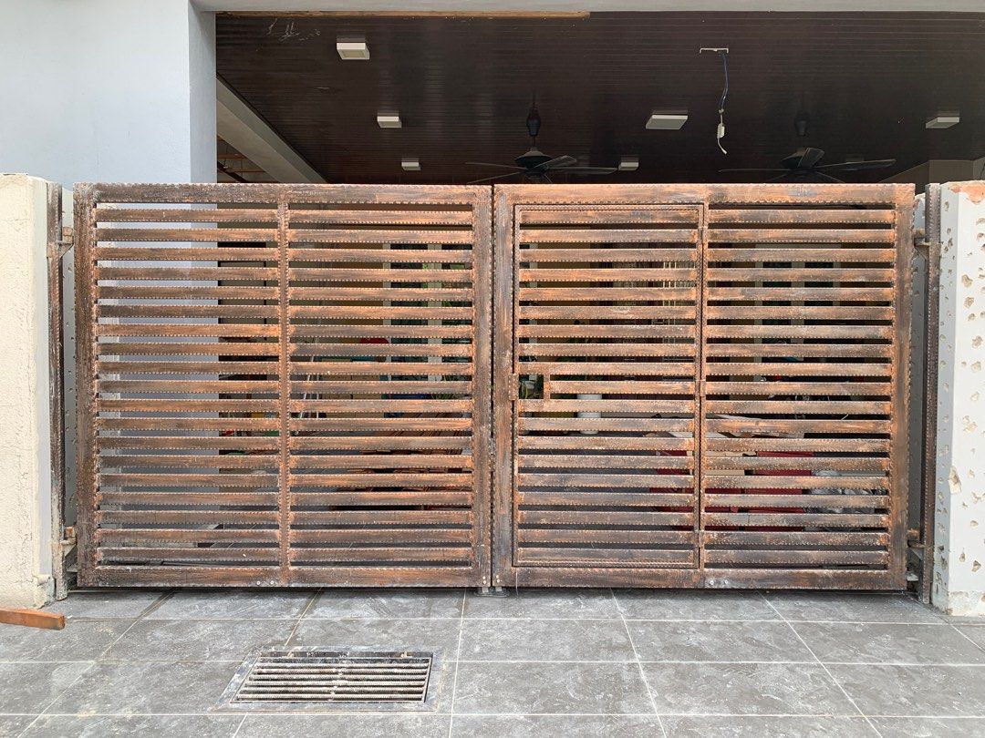 PINTU GATES ROD IRON, Furniture & Home Living, Security & Locks, Locks ...