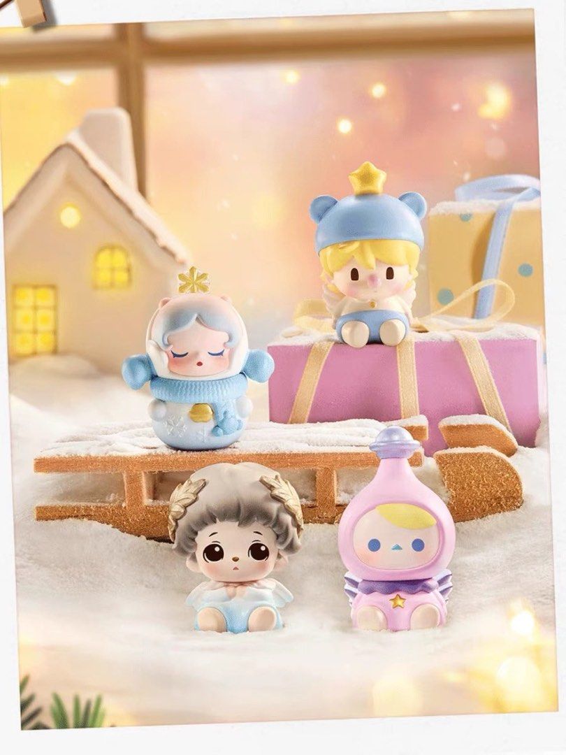 STOCKS on HAND Pop bean popmart pop mart Labubu pop bean dimoo molly ...