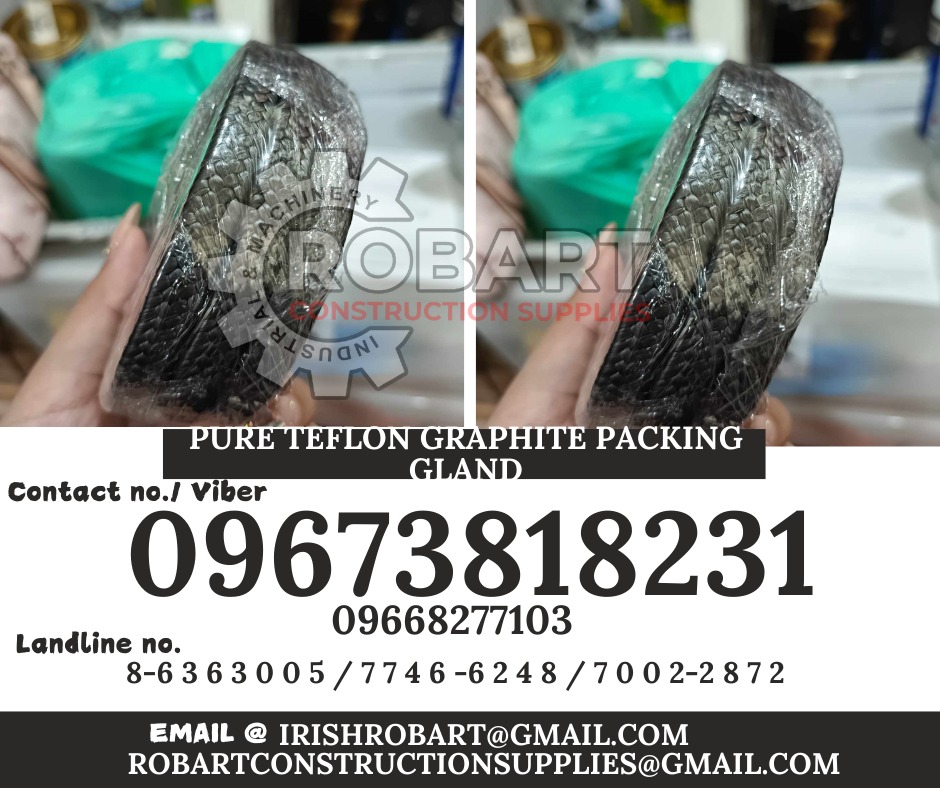 Pure Teflon Graphite Packing Gland (w/o Grease), Commercial ...