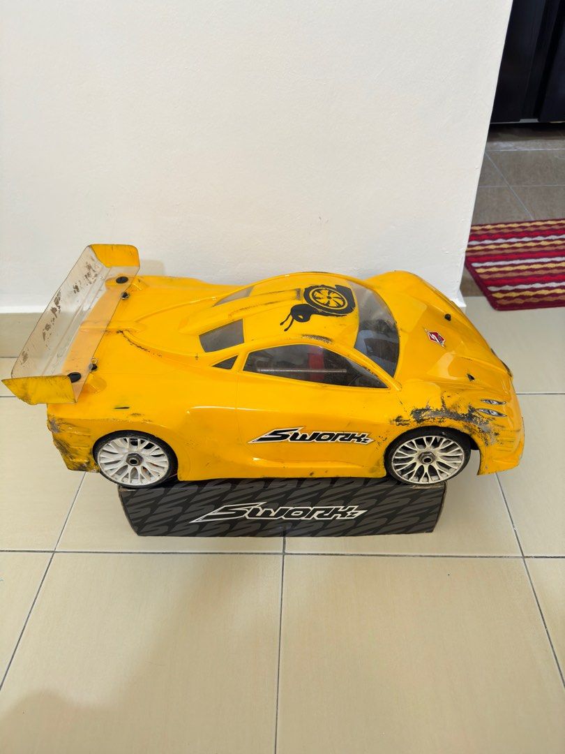 Rc car Swork S35 GT2E, Hobbies & Toys, Toys & Games on Carousell