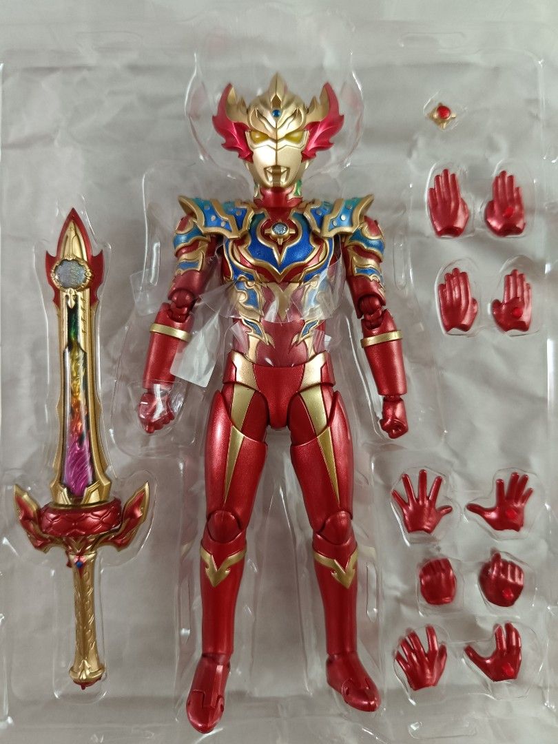 (Ready Stock) SHF S.H.Figuarts Ultraman Taiga Tri-Strium Rainbow (Japan ...