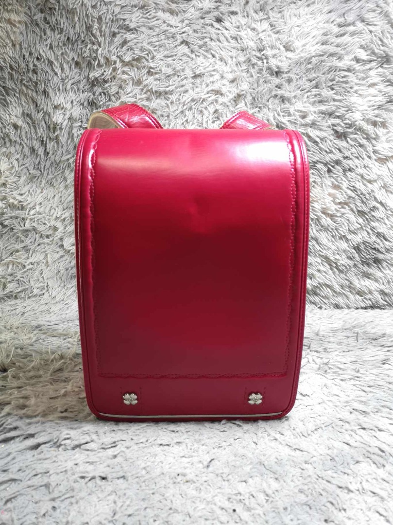 Red Leather Randoseru Bag, Babies & Kids, Babies & Kids Fashion on ...