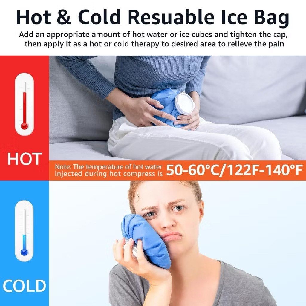 Reusable Cooler Ice Pack Theraphy Pain Relief Injury Care Hot & Cold ...