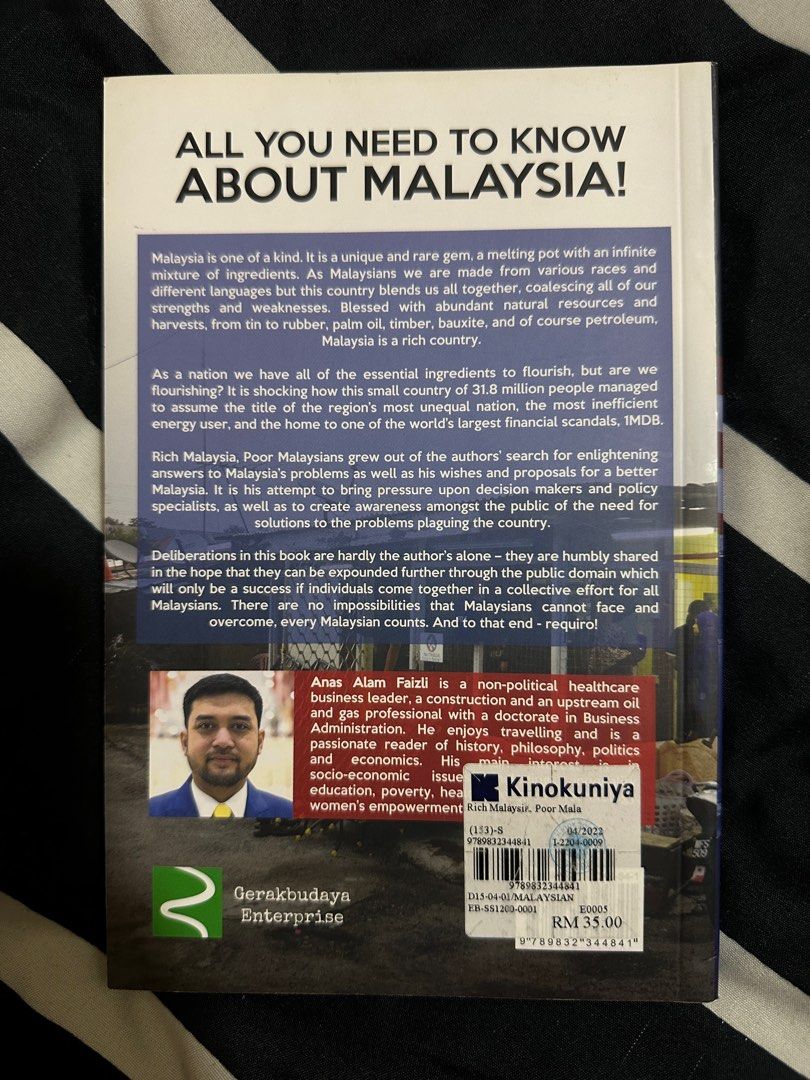 Rich Malaysia, Poor Malaysians by Anas Alam Faizli, Hobbies & Toys, Books & Magazines ...