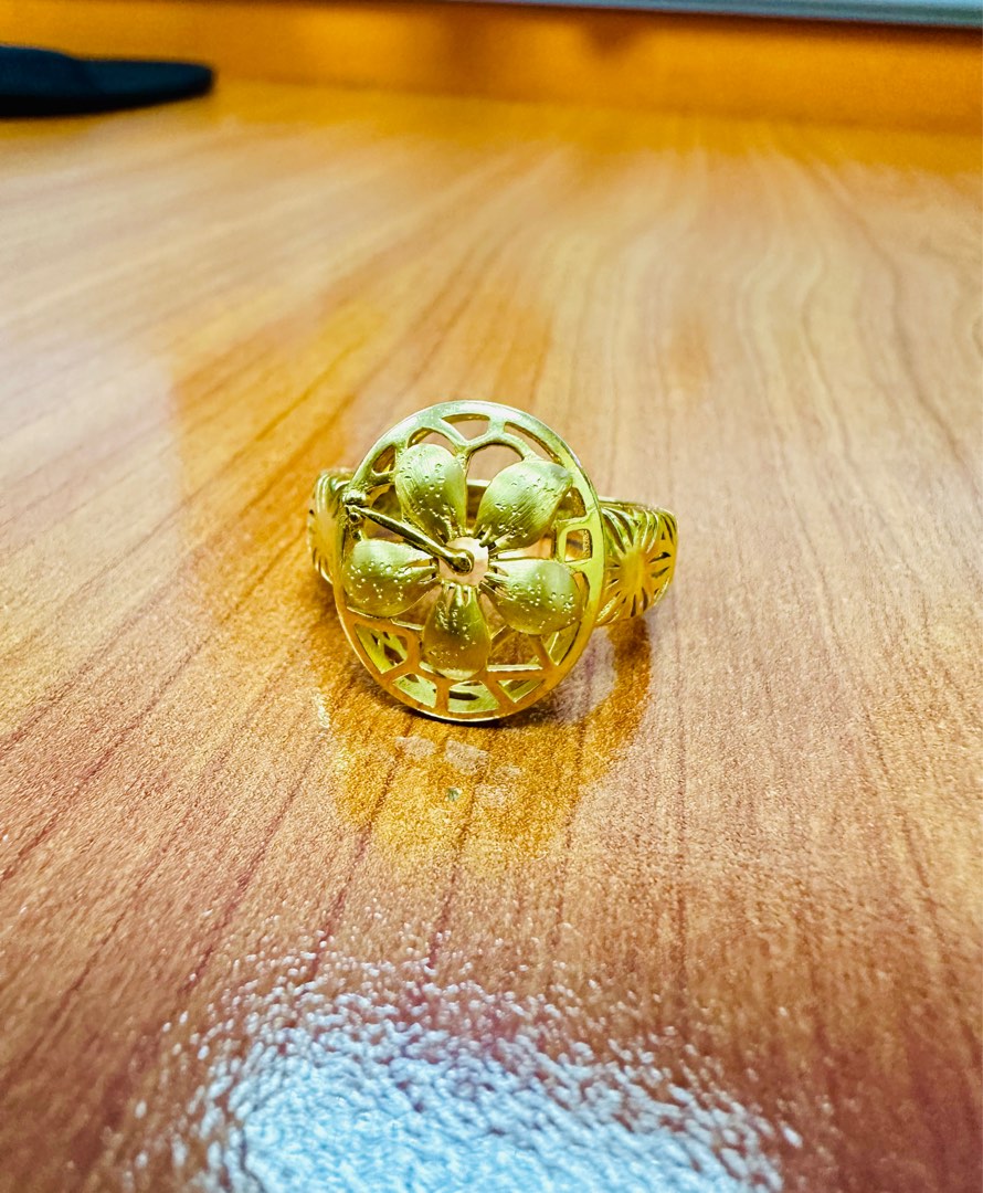 Ring Bunga Raya Tomei, Women's Fashion, Jewelry & Organisers, Rings on Carousell