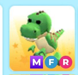 Roblox Adopt Me Mega Fly Ride T-Rex Adopt me MFR Trex, Video Gaming ...