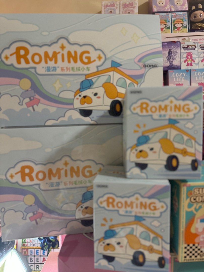 Roming Labubu cars, Hobbies & Toys, Toys & Games on Carousell
