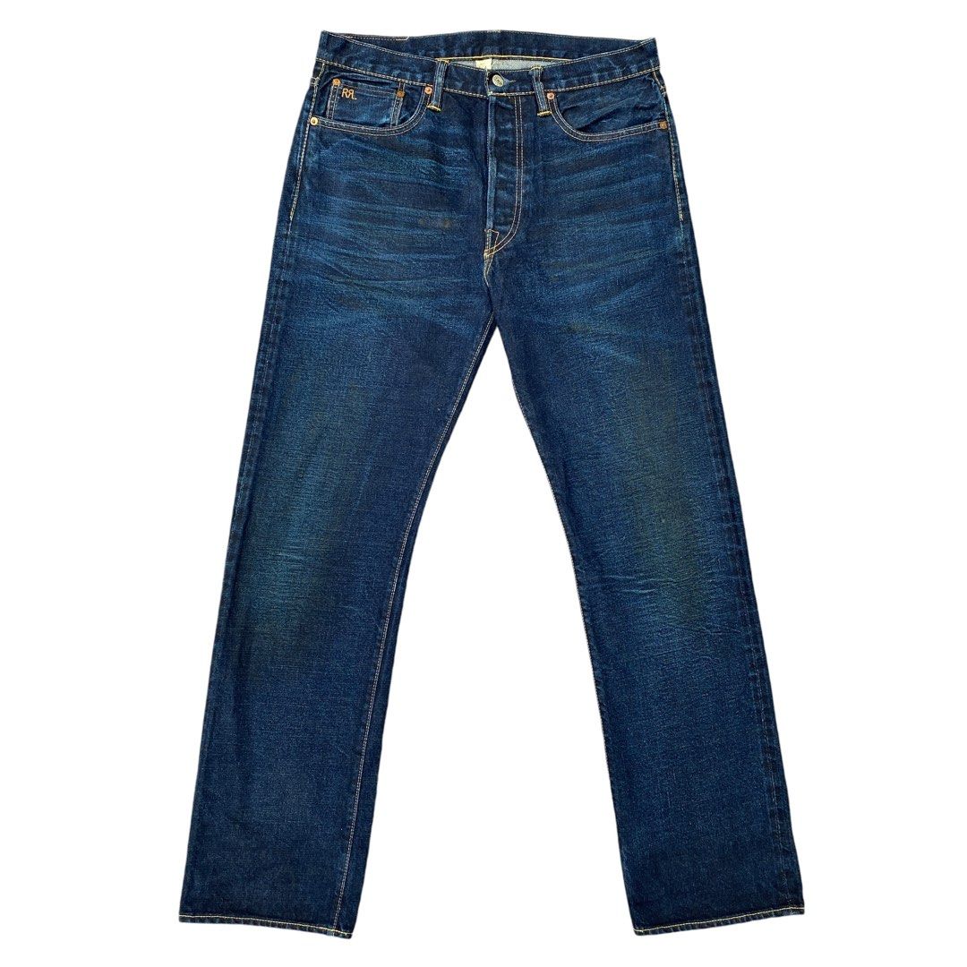Rrl Double Ralph Lauren Vintage Five 5-Pocket Denim East/West Rinse ...