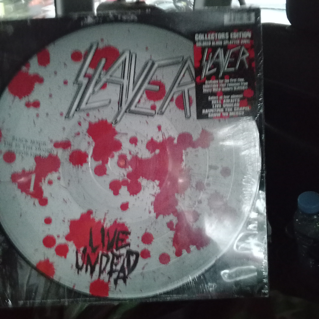 Slayer Live Undead Vinyl Piringan Hitam 12" Kondisi Baru Collectors ...