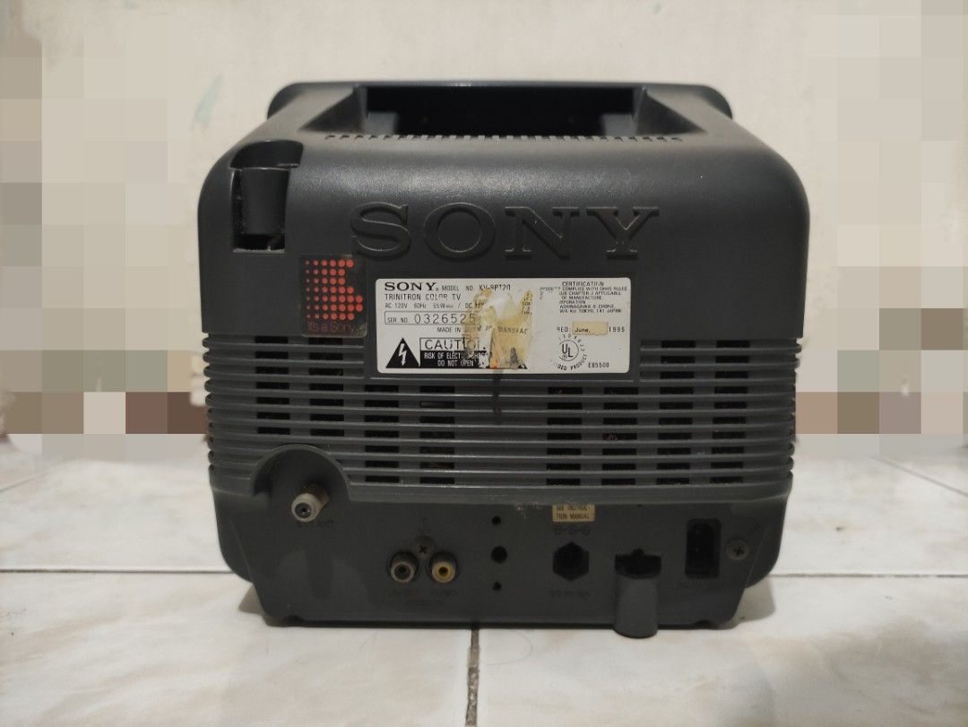 Sony KV-9PT20 9" CRT TV on Carousell