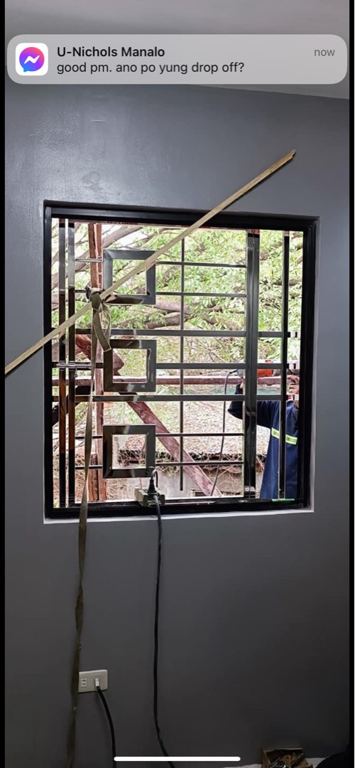 Stainless Window Grill Design, Furniture & Home Living, Security ...