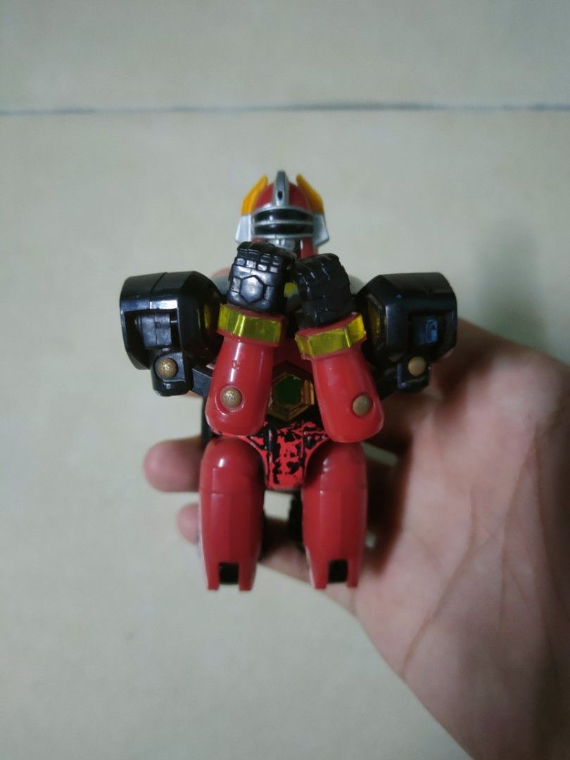 Super Sentei Gingaman Bull rider Black Knight Chogokin Figure Robot ...