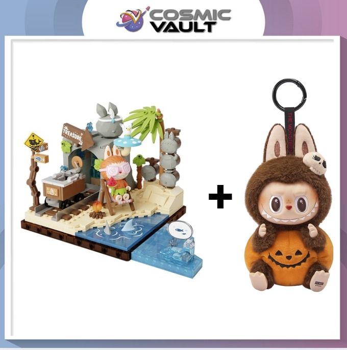THE MONSTERS Forest Secret Base Series Blocks Ⅱ with Hallowon Labubu ...